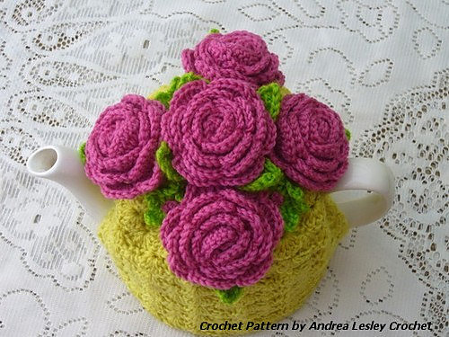 Ravelry: Rose Shell Tea Cosy pattern by AndreaLesley Crochet