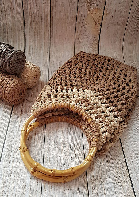 Ravelry: andreamcollection's Rope Net Bag