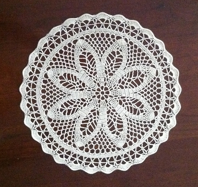 Ravelry: Spring Flower Doily pattern by Patrizia Pisani