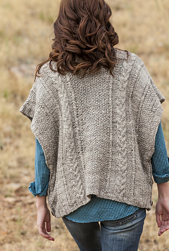 Ravelry: Textures — A Poncho pattern by Melanie Smith