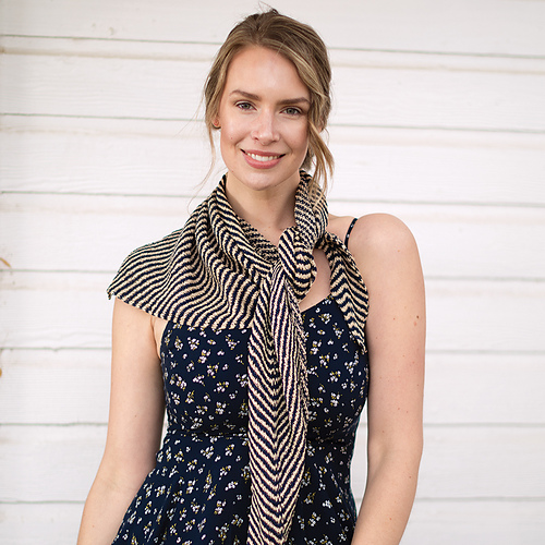 Ravelry: Maritime Stripes Shawl pattern by Stefanie Bold