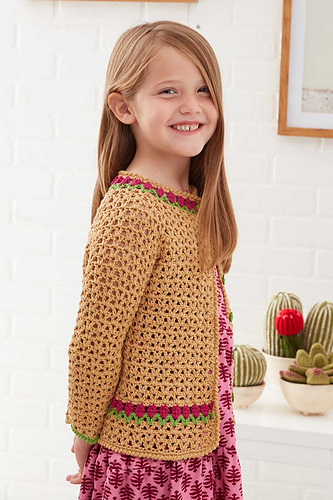 Ravelry: Tulips Cardigan pattern by Anastasia Popova