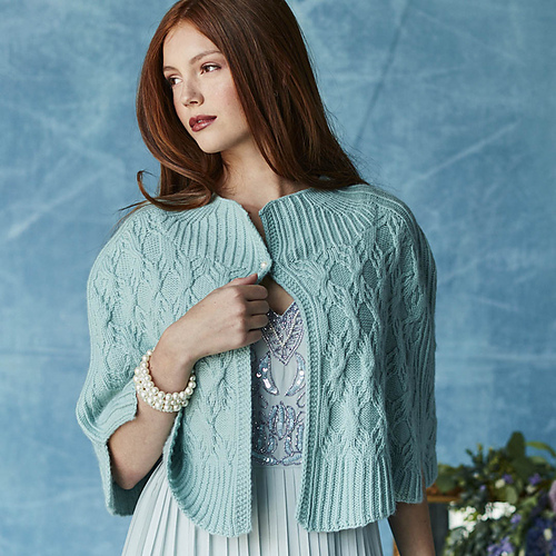 Ravelry: Queen's Cross Church Capelet pattern by Jenny Williams