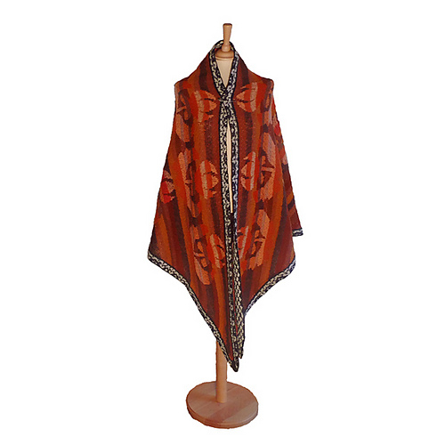 Ravelry: Shawl with Medieval Flower pattern by Ane-Karin Pedersen