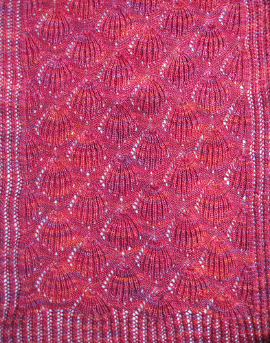 Ravelry: Firecracker Lace Shawl pattern by Linda Lehman