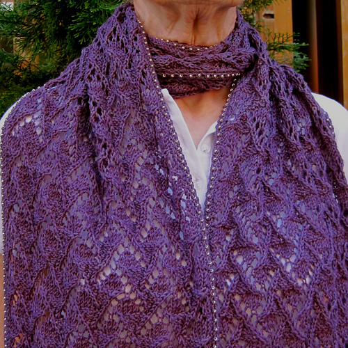 Ravelry: Another Lacey Scarf pattern by Linda Lehman