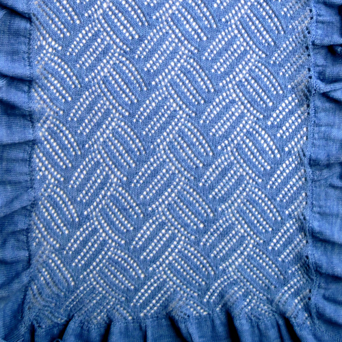 Ravelry: Ruffled Lace Waves Wrap pattern by Linda Lehman