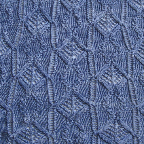 Ravelry: Mito Cable Lace Shawl pattern by Linda Lehman