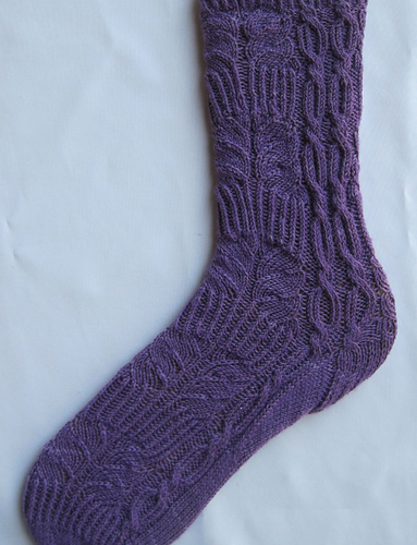 Ravelry: Amoro Beaded Lace Socks pattern by Linda Lehman
