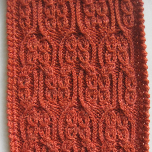 Ravelry: Giro Mock Cable Scarf pattern by Linda Lehman