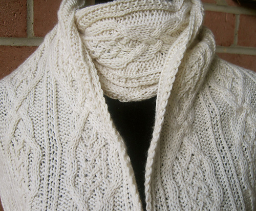 Ravelry: Letherbridge Cabled Stole pattern by Linda Lehman