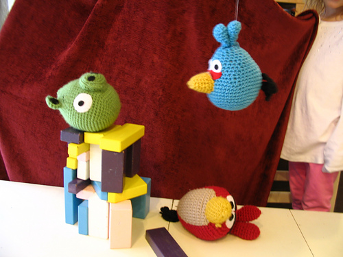 Ravelry: Blue Angry Bird pattern by Angela Anderson