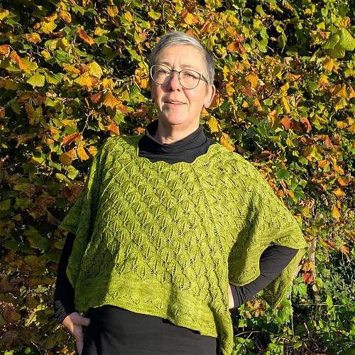 Ravelry: Primavera Poncho pattern by Angela Gardner