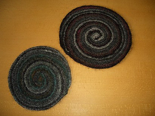 Ravelry: Felted Coaster pattern by Angela Mühlpfordt