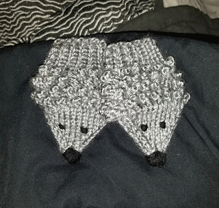 Ravelry: Baby Hedgehog Mittens pattern by Megan Allgood