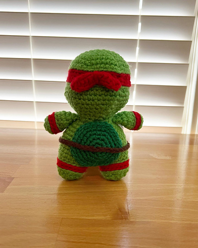 Ravelry: Ninja Turtle Plushies pattern by Angie Yi