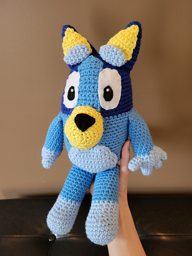 Ravelry: Crochet Bluey pattern by Angela N Turner