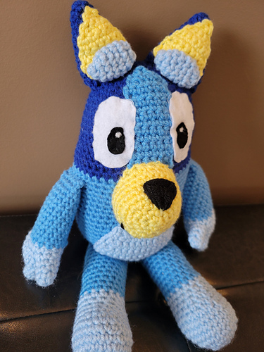 Ravelry: Crochet Bluey pattern by Angela N Turner