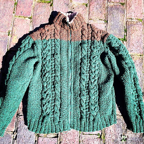 Ravelry: #04 Zip-Up Jacket pattern by Mari Lynn Patrick