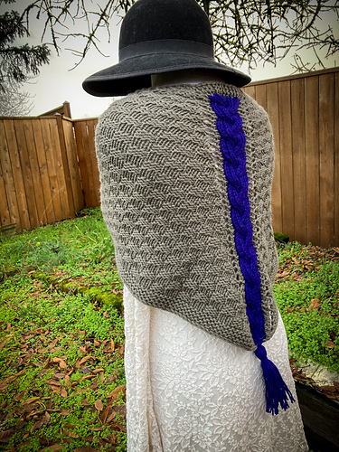 Ravelry: Cozy Cottage Twisted Shawl pattern by Crystal Lee Day