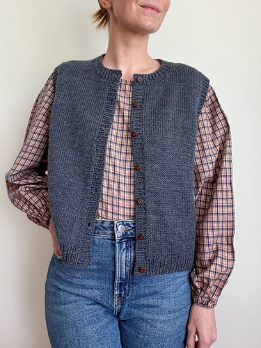 Ravelry: Sally Vest pattern by Annabel Williams