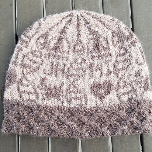 Ravelry: Bmore Cozy Hopkins Beanie pattern by Anna Moyer