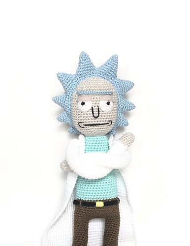 Ravelry: Rick Sanchez from Rick and Morty pattern by Tina L. crafts