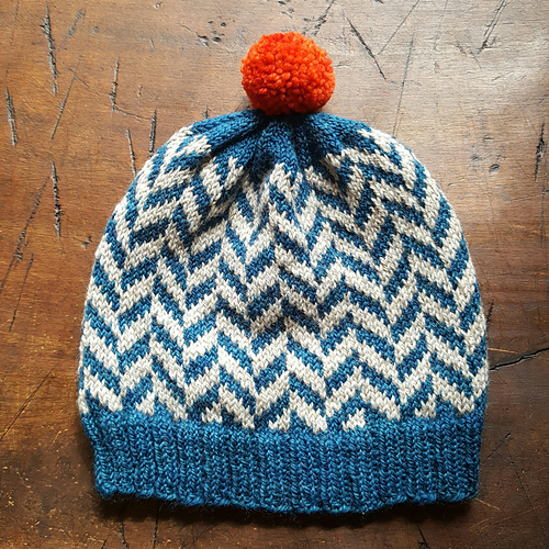 Ravelry: Herringbone Hat pattern by Anne Mizoguchi