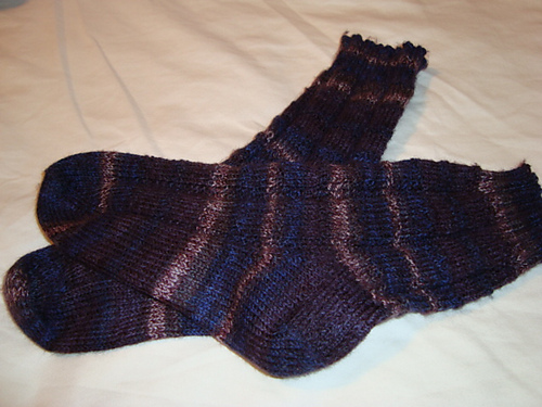 Ravelry: Cobblestone Mossy Socks pattern by Annette Derksen