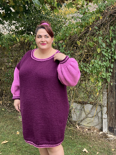 Ravelry: Super Oversized Dress pattern by Anne van Meerveld