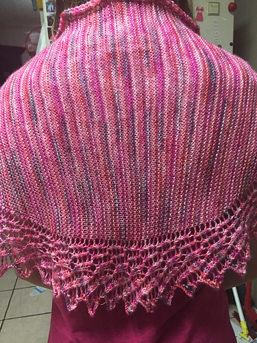 Ravelry: Rays of Sunset Shawl pattern by Knit-by-Bit Designs