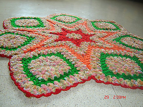 Ravelry: rug pattern by anuradha shukla