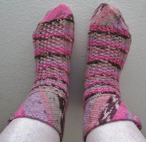Ravelry: Contraband Socks pattern by Anye M. Shafer
