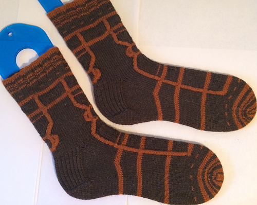 Ravelry: Southwest Stripes Socks pattern by Anye M. Shafer