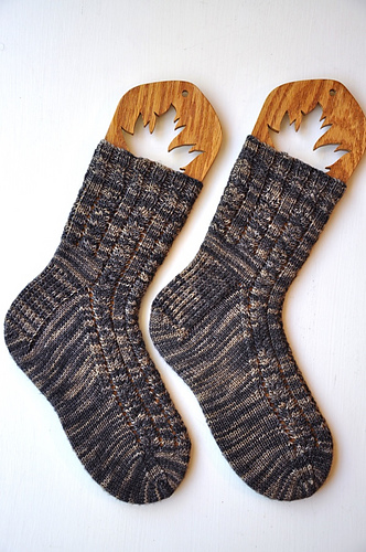 Ravelry: Gentle Warrior Socks pattern by Anye M. Shafer