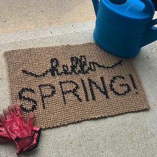 Ravelry: Hello Spring Mat pattern by Rachel Alford