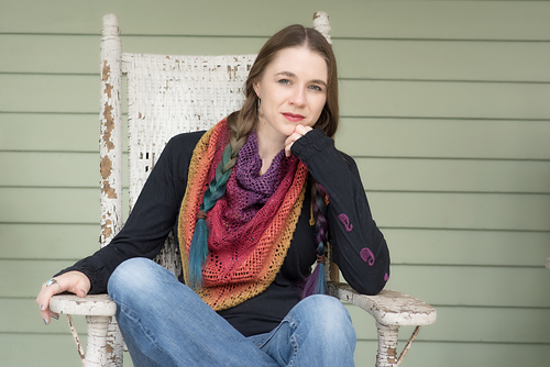 Ravelry: Awestruck Shawl pattern by Liz Capik