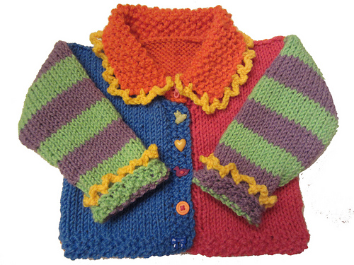 Ravelry: Marcie's Very Easy Baby Sweater pattern by Marcie Brooks