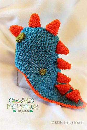 Ravelry: Dandy Dragon Beanie pattern by April Bennett with Cuddle Me ...