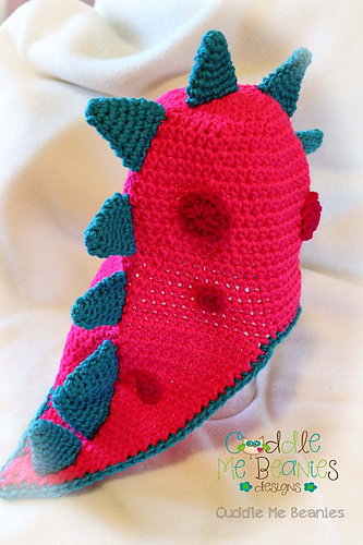 Ravelry: Dandy Dragon Beanie pattern by April Bennett with Cuddle Me ...