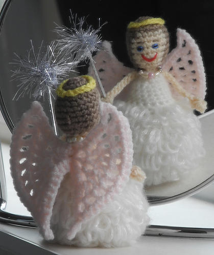 Ravelry: Christmas Angel Fairy Wings pattern by April Lesley