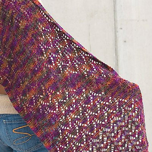 Ravelry: Chevron Wrap pattern by Rebecca Hatcher