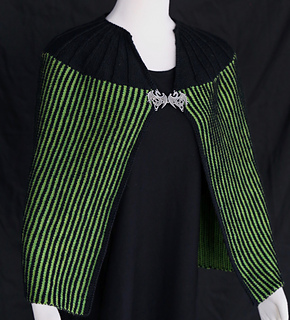 Ravelry: Dragon Cape pattern by Donna Estin