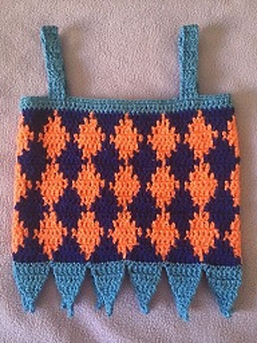 Ravelry: Diamond Tank Top pattern by Hooked Loops Designs