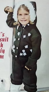 Ravelry: Snowsuit with Fluffy Trim pattern by Workbasket Magazine