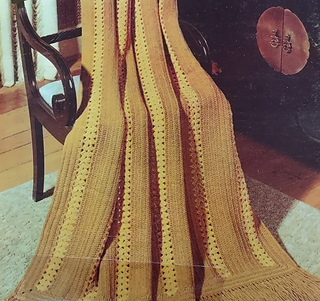 Ravelry: Shell Stripe Afghan pattern by Workbasket Magazine