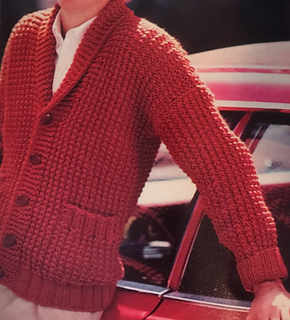 Ravelry: Shawl Collared Cardigan pattern by Workbasket Magazine