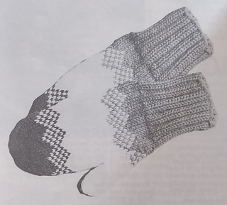 Ravelry: Three Color Mittens pattern by Workbasket Magazine