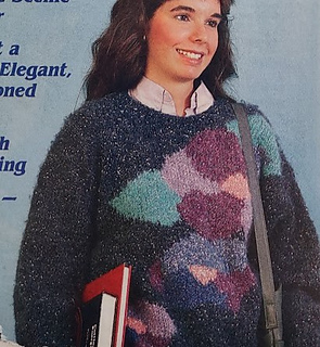 Ravelry: Autumn Floral Sweater pattern by Workbasket Magazine