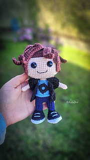 Ravelry: Amigurumi Bacon Hair - Gamer pattern by Desi Winters